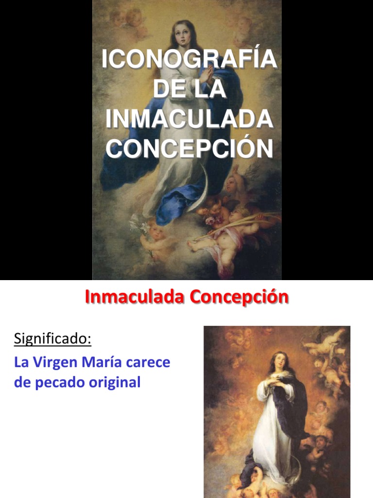 Iconografía Inmaculada Concepción | PDF | María, madre de Jesús | Continuar