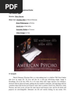 English Script American Psycho | PDF