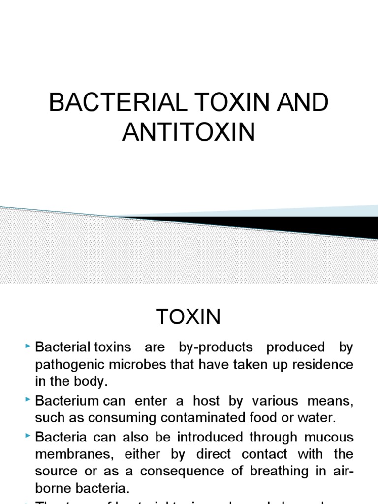 Chapter 9 Endotoxin Exotoxin | PDF