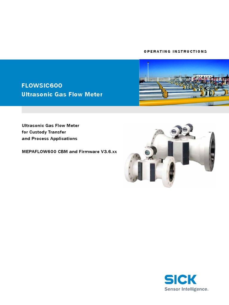 OI FLOWSIC600 en V4-0 2014-09 | PDF | Signal (Electrical Engineering ...
