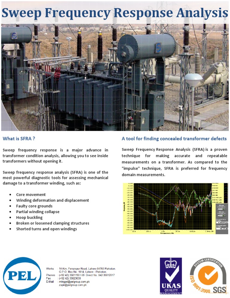 Sweep Frequency Response Analysis | PDF