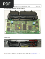 Bosch Motronic ME7.5 1.8T AUM Pinout | PDF | Throttle | Ignition System