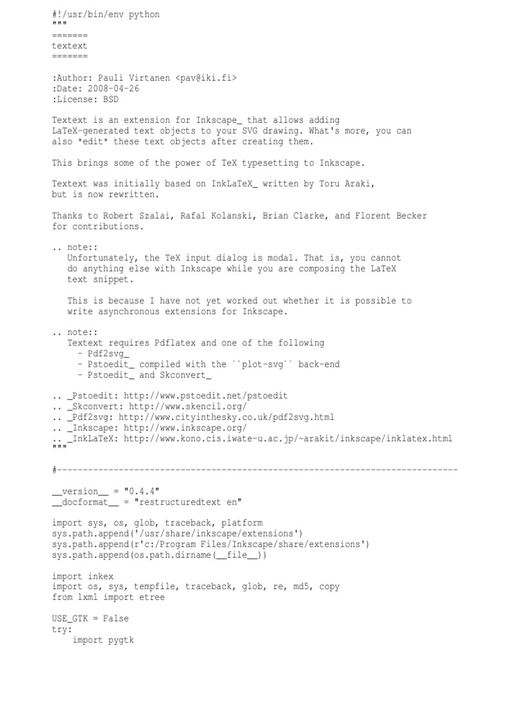 Tex Text | Te X | Computer File Formats