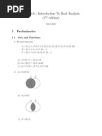 Solution Manual For Introduction To Real Analysis 4th Edition - Robert Bartle, Donald Sherbert ...