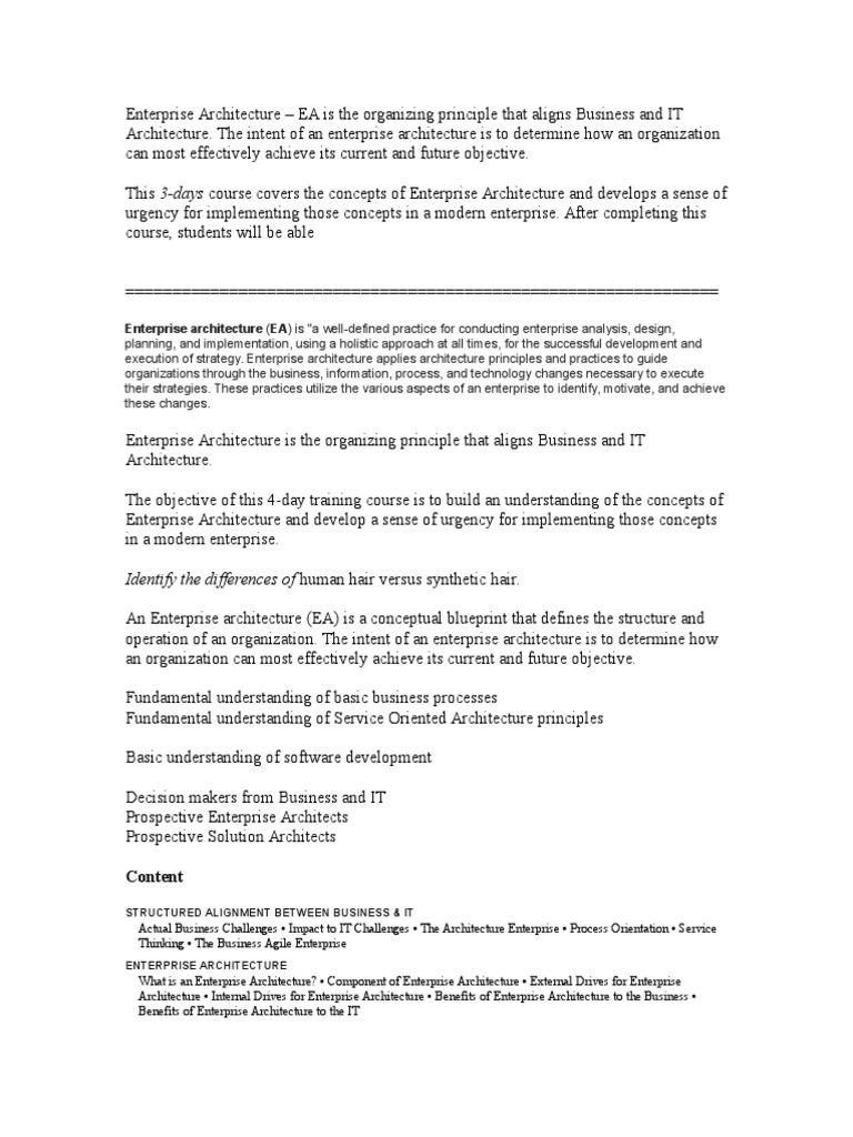 Bahan Syllabus | PDF | Enterprise Architecture | Service Oriented ...