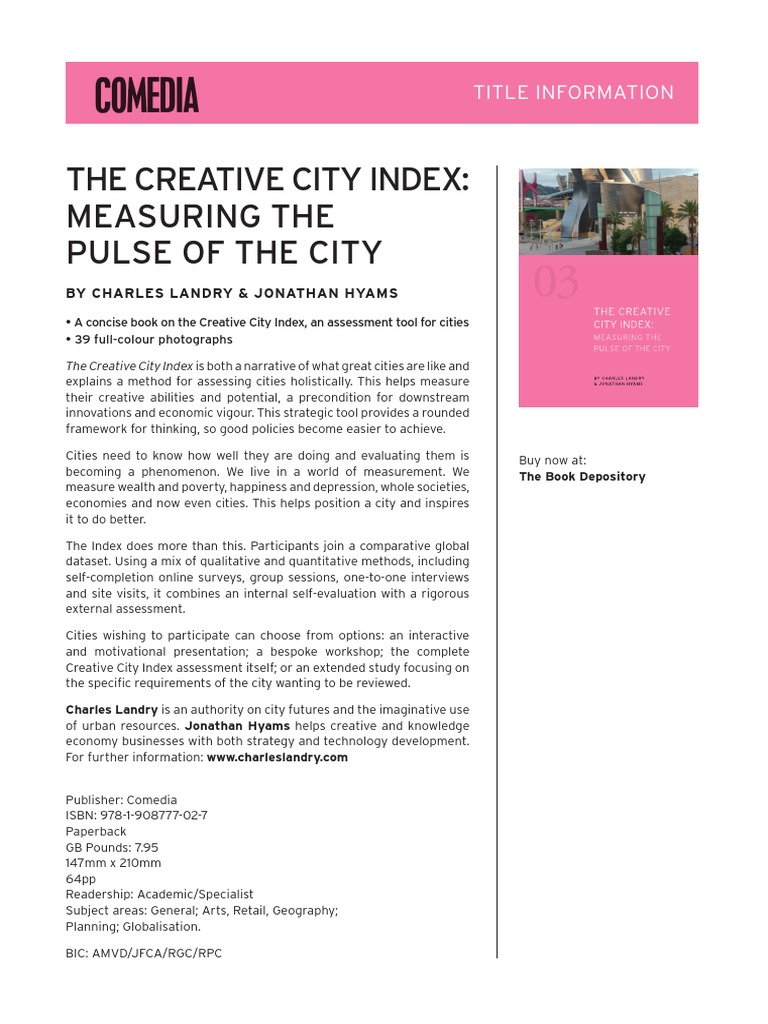 The Creative City Index | PDF | Cognition | Science