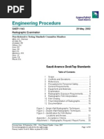 Saep 1143 | PDF | Nondestructive Testing | Radiography