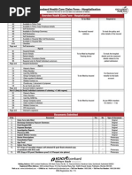 Medical Claim Form IPD | PDF | Cheque | Hospital