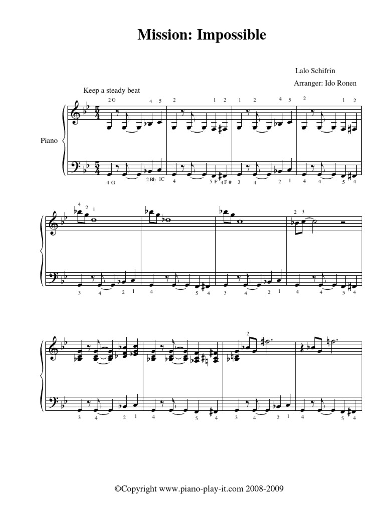 Mission Impossible Pdf