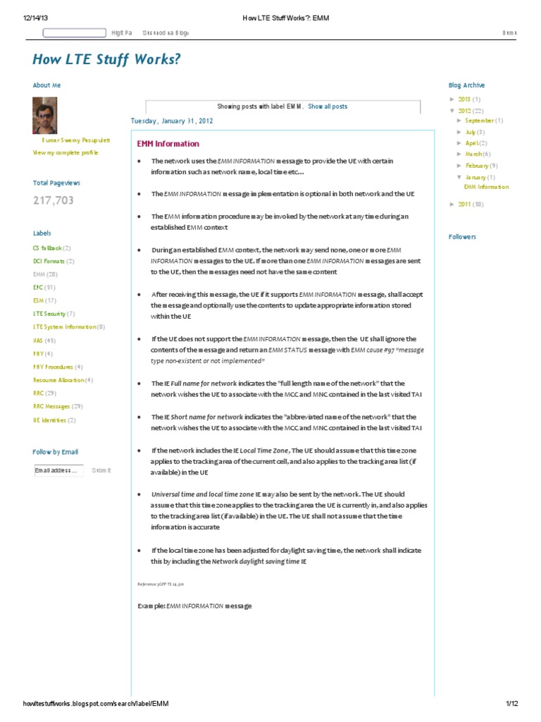 How LTE Stuff Works - EMM | PDF | Transmission Control Protocol ...