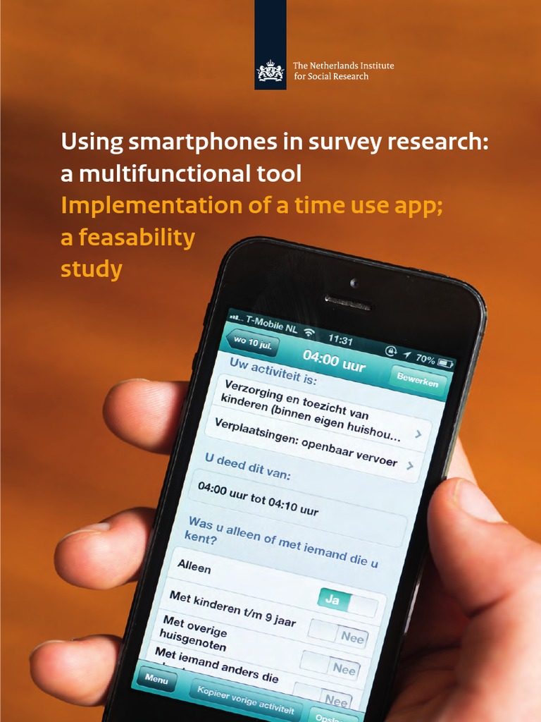 Using Smartphones in Survey Research | Survey Methodology | Smartphone