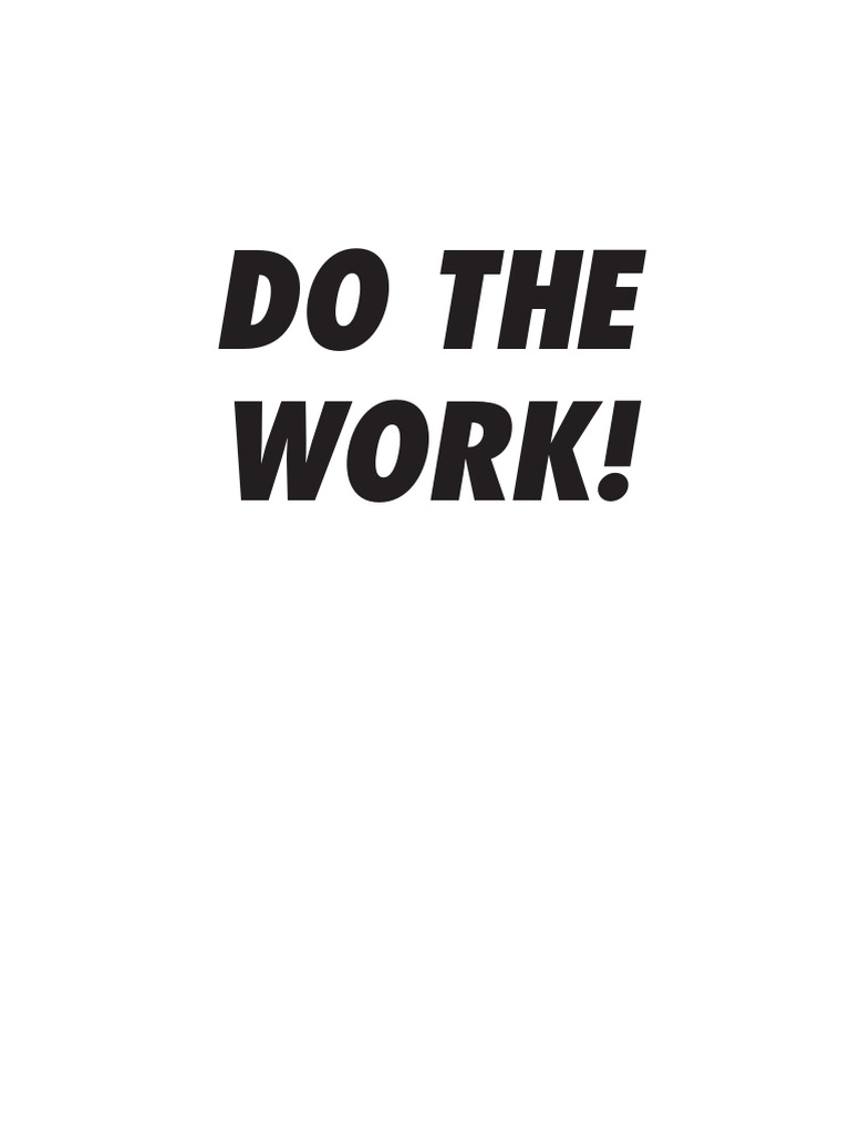 Steven Pressfield Do The Work | PDF | Moby Dick | Captain Ahab