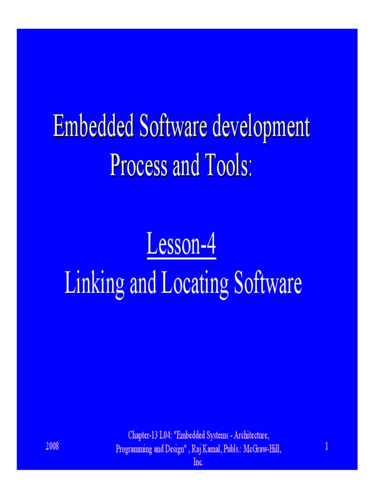 Embedded Software Development Process | PDF | Source Code | Computer ...