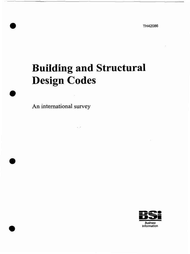 Building and Structural Design Codes | PDF | Geotechnical Engineering ...