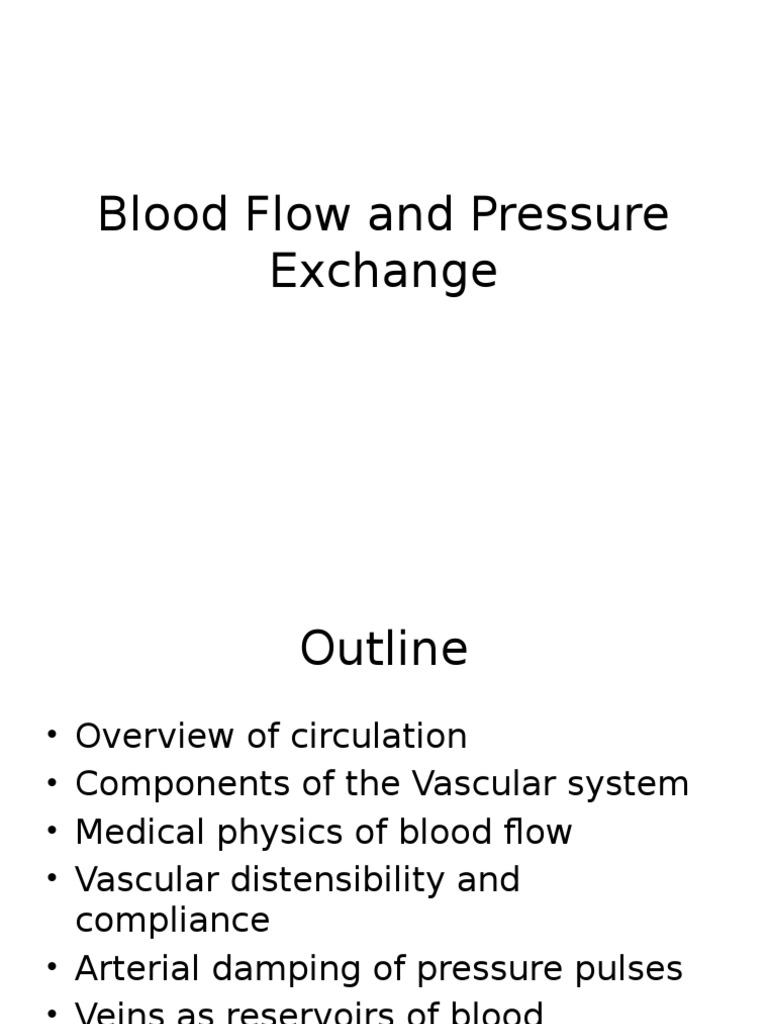 Physics of Blood Flow | PDF | Circulatory System | Artery
