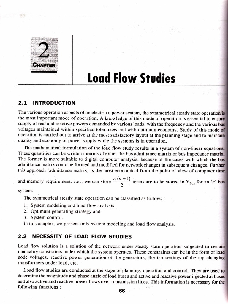 Load Flow Studies | Download Free PDF | Electric Power | Electricity