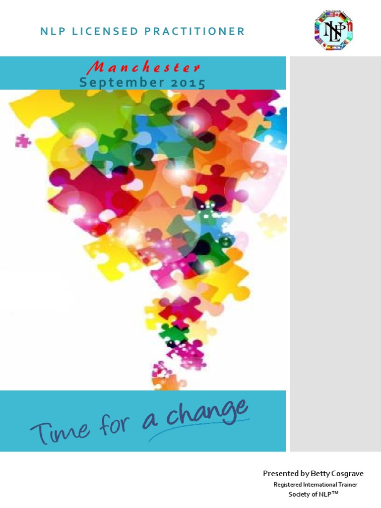 Licensed NLP Practitioner UK September 2015-Manchester | PDF | Neuro ...