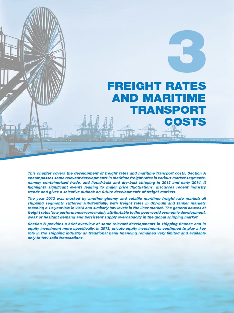 Freight Rate and Maritime Transport Cost | PDF | Oil Tanker | Private ...