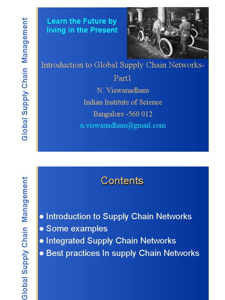 Global Supply Chain | PDF | Supply Chain Management | Logistics