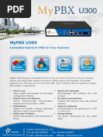 Datasheet Mitel EX Controller EN | PDF | I Pv6 | Quality Of Service
