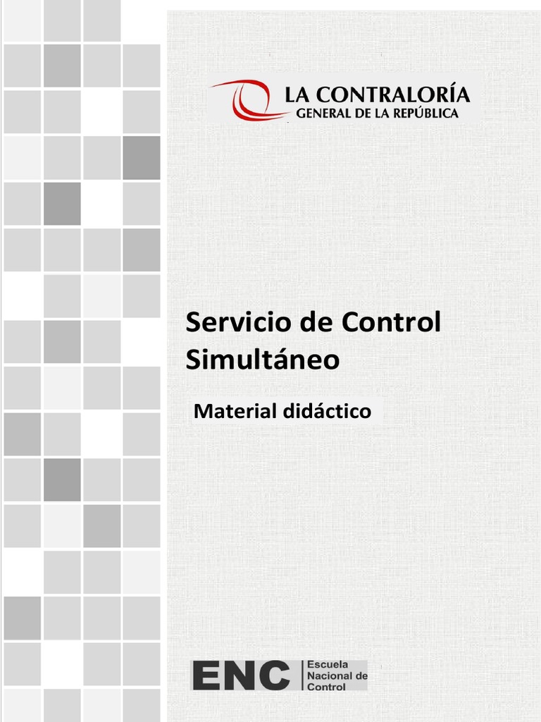 Servicio de Control Simultaneo | PDF | Planificación | Aprendizaje