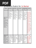 Instructions For Creating Your EPortfolio Using Google Sites | PDF