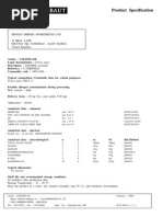 Glycerin Nutritional Information Summary | PDF | Nutrition Facts Label ...