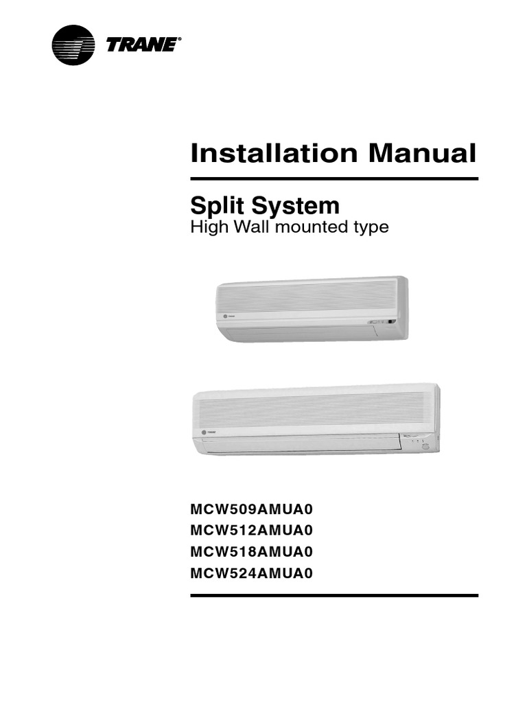 Trane Mini Split Normal Instalacion | Electrical Wiring | Framing ...