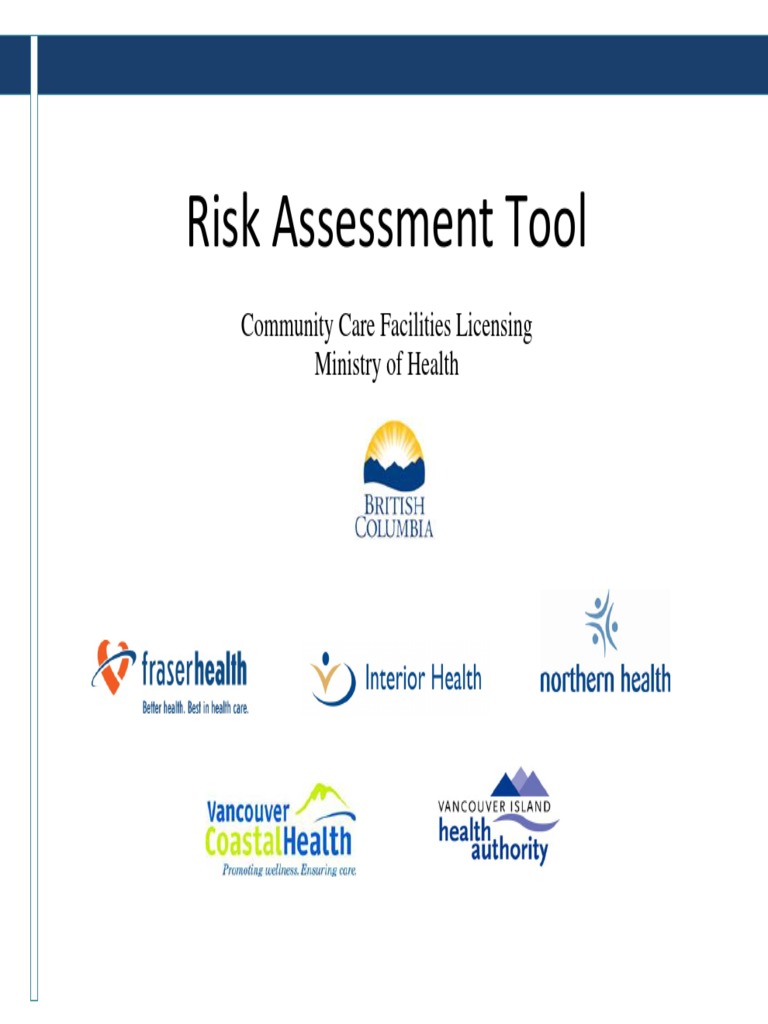 Risk Assessment Tool Manual | PDF | Occupational Safety And Health ...