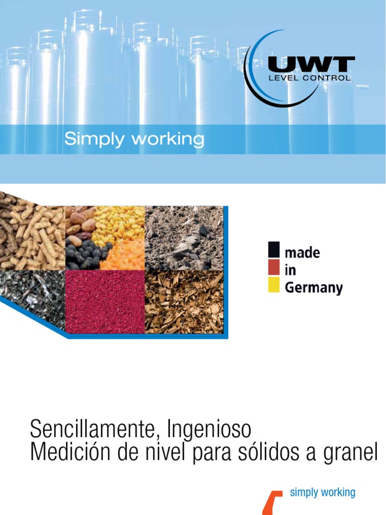 Catalogo Uwt Resumido | PDF | Ingeniería de confiabilidad | Sensor