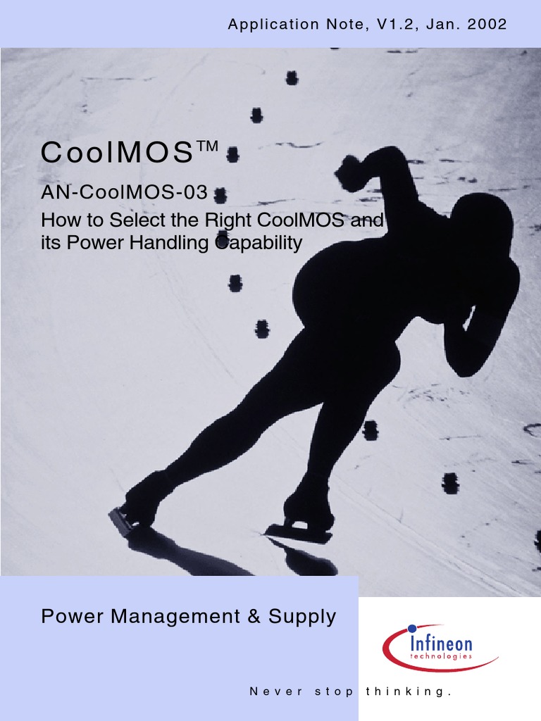 Infineon - Application Note - PowerMOSFETs - CoolMOS - C3 - Power ...