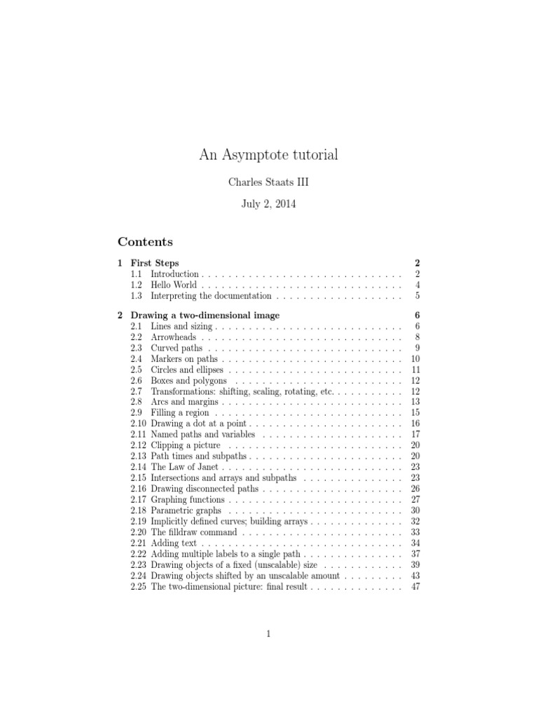 Asymptote Tutorial Pdf Geometry Mathematical Objects 0291