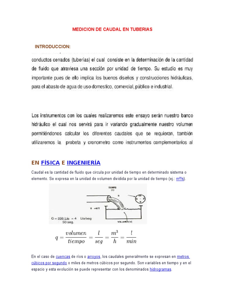 Caudal | PDF | Tecnología