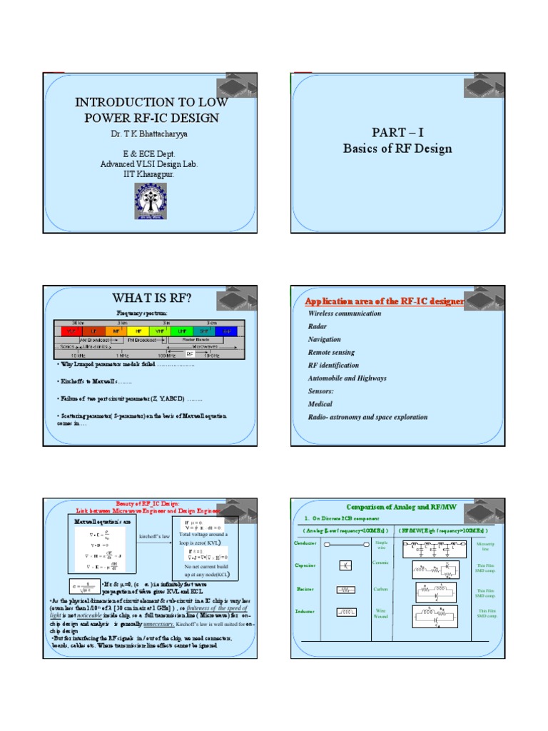 Low Power RF IC Design Basics | PDF | Field Effect Transistor | Mosfet