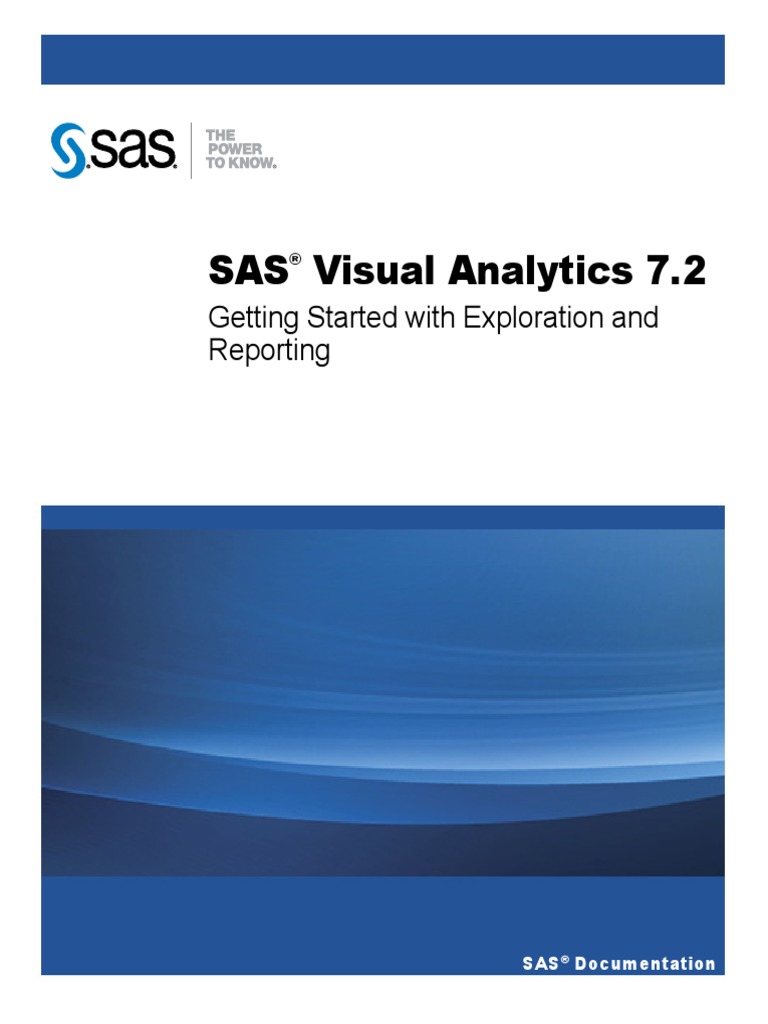 SAS Getting Started With Exploration and Reporting | PDF | Scatter Plot ...