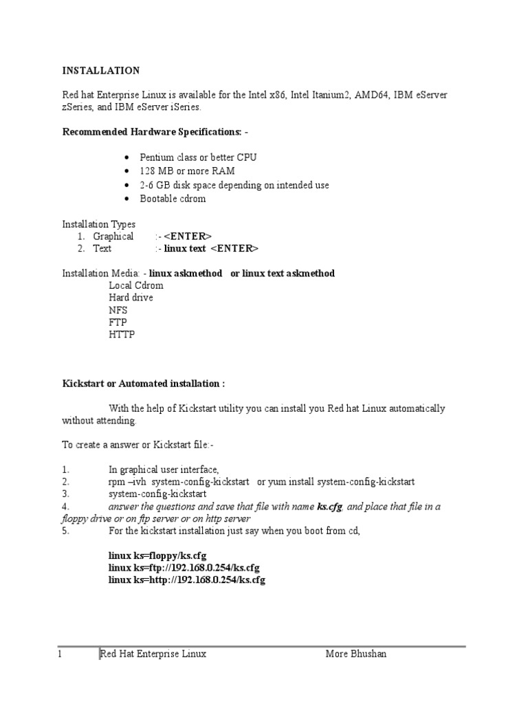 Installation | PDF | Booting | Bios