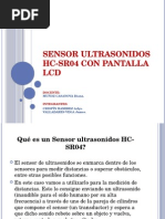 Informe de Sensor Ultrasonico | PDF | Sonido | Arduino