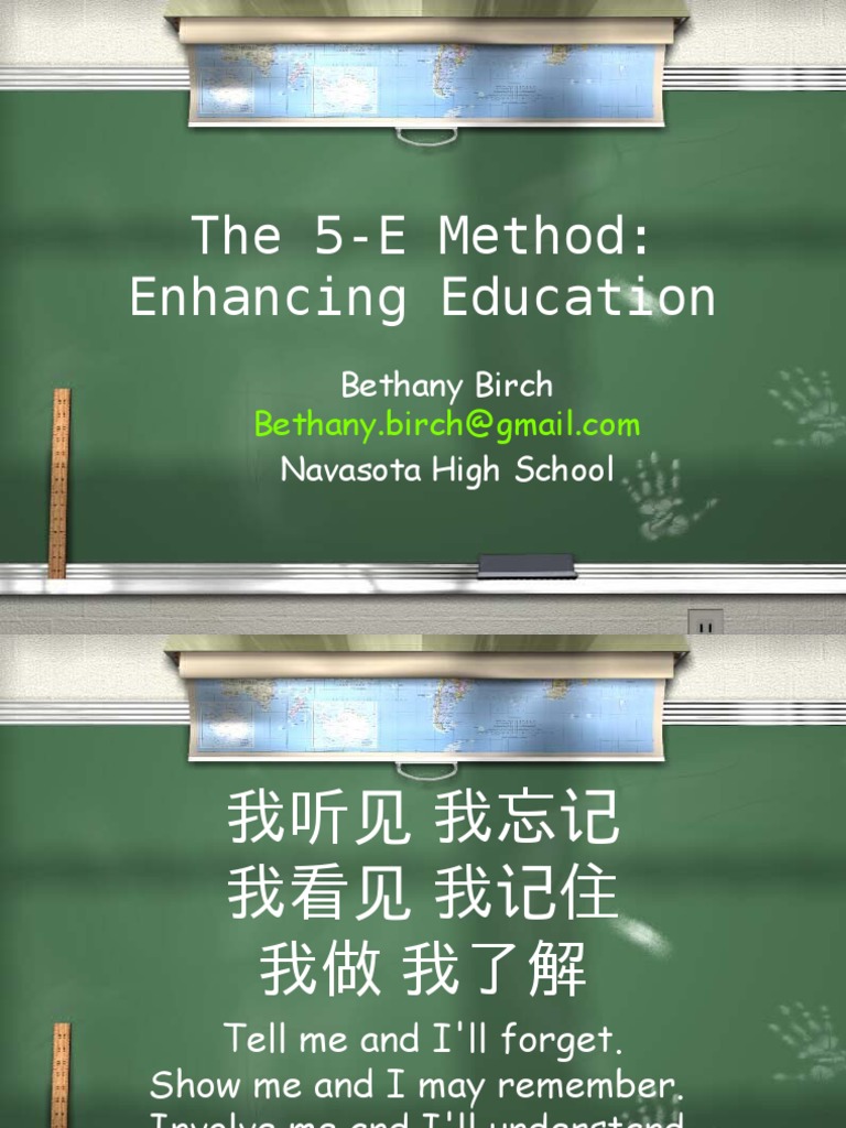 The 5-E Method For Enhancing Education | PDF | Career & Growth