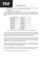 Model Borderou Serie Posta Romana | PDF