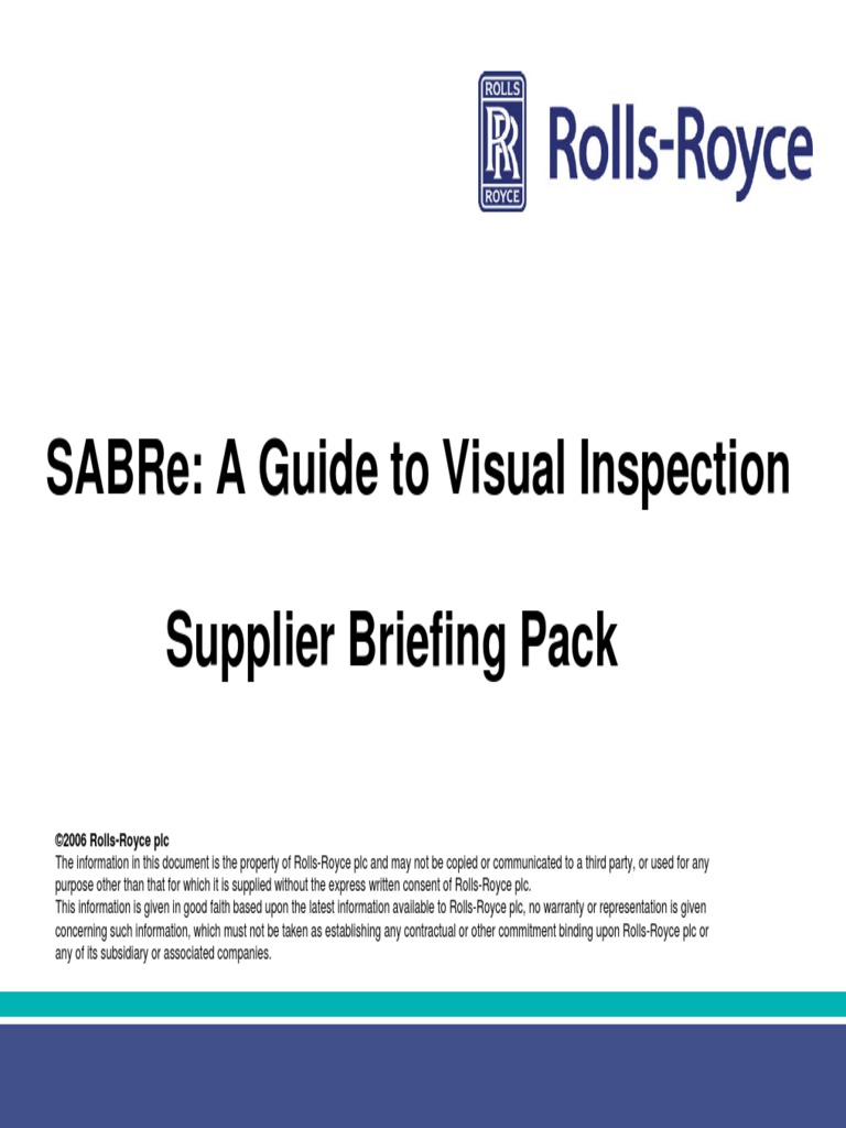 Guide-To Visual Inspection | PDF | Supply Chain | Information