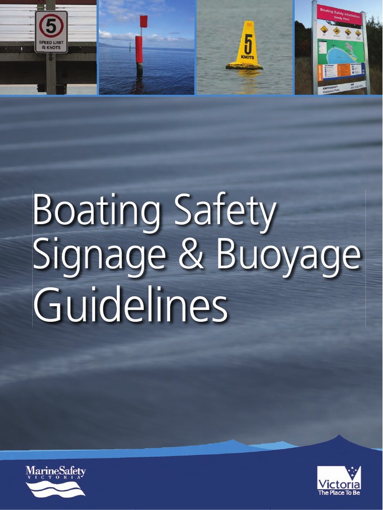 Boating Safety Signage and Buoyage Guidelines | PDF