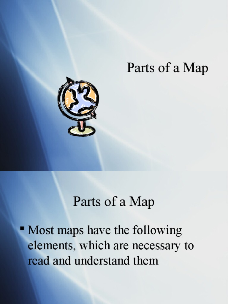 Key Elements of a Map | PDF