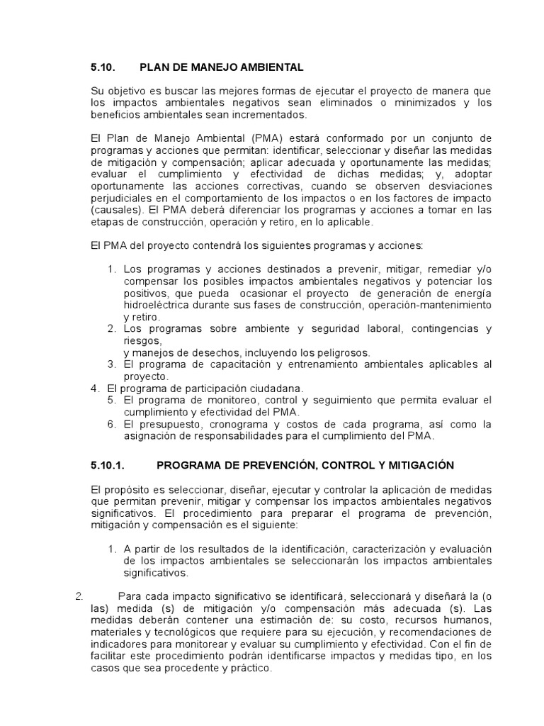 Matrices de Eia | PDF | Degradación ambiental | Evaluación de impacto ...