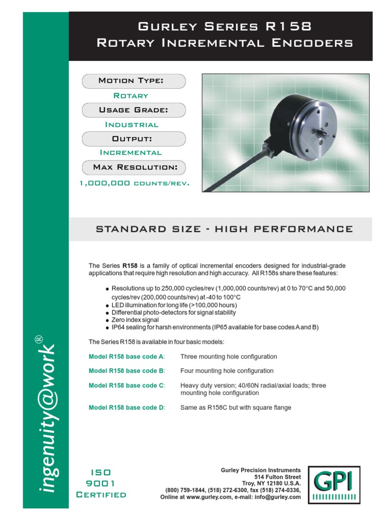 Encoder Sheet | PDF | Electronic Engineering | Electromagnetism