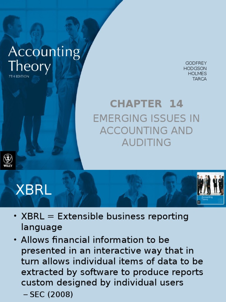 Emerging Issues in Accounting Today | PDF | Financial Accounting ...
