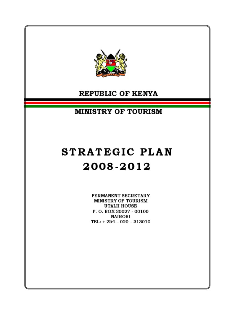Ministry of Tourism - Strategic Plan (2008 - 2012) | PDF | Tourism ...