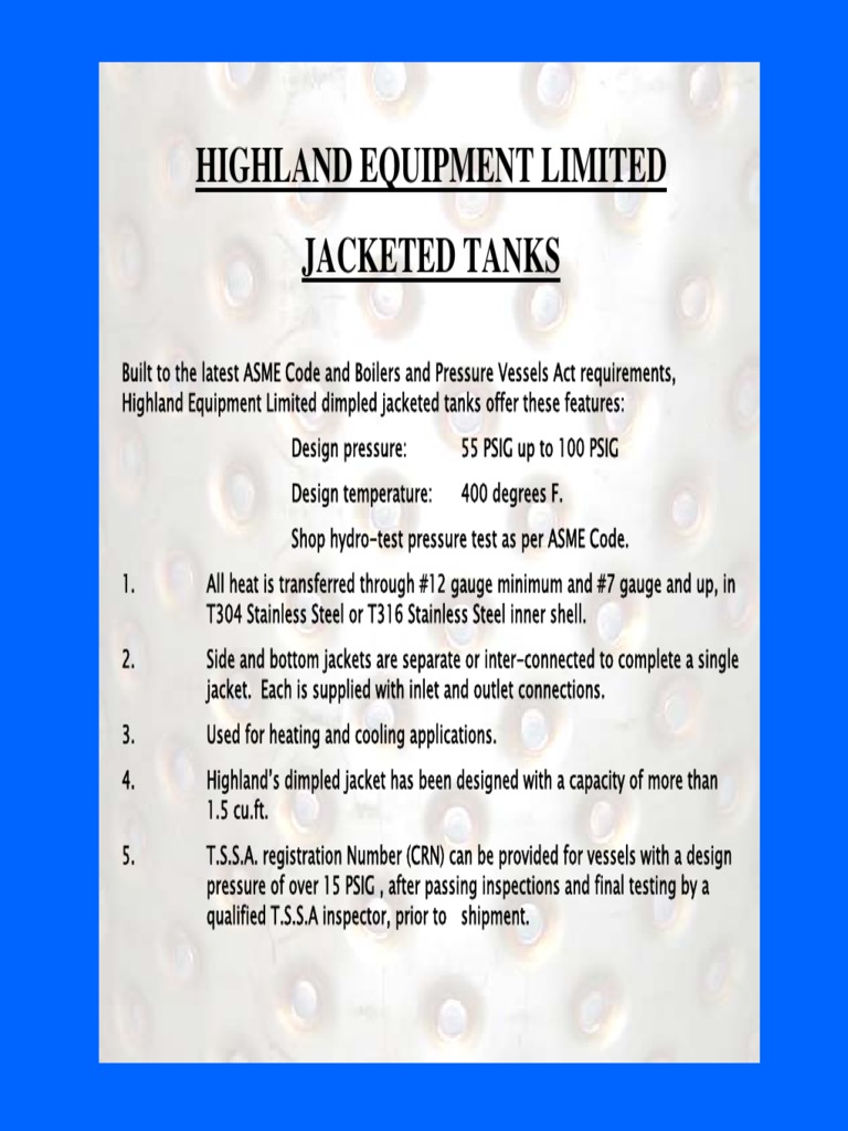 Dimpled Jacket 2 | PDF | Heat Transfer | Chemical Engineering