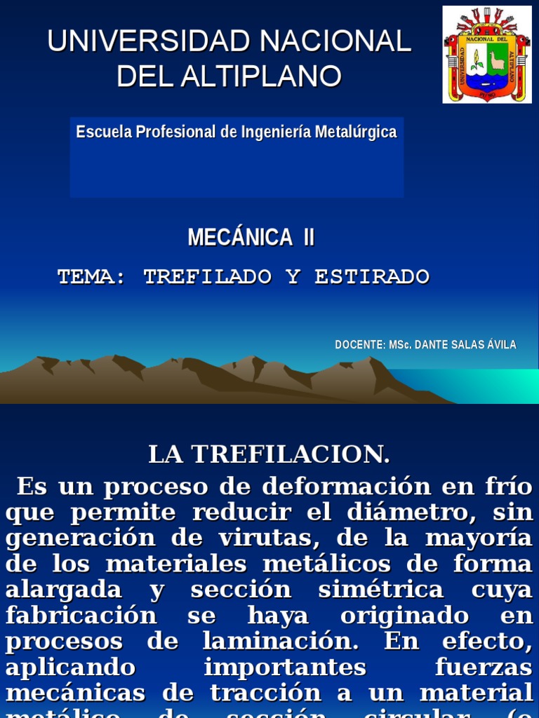 Estirado | PDF | Tratamiento a base de calor | Acero