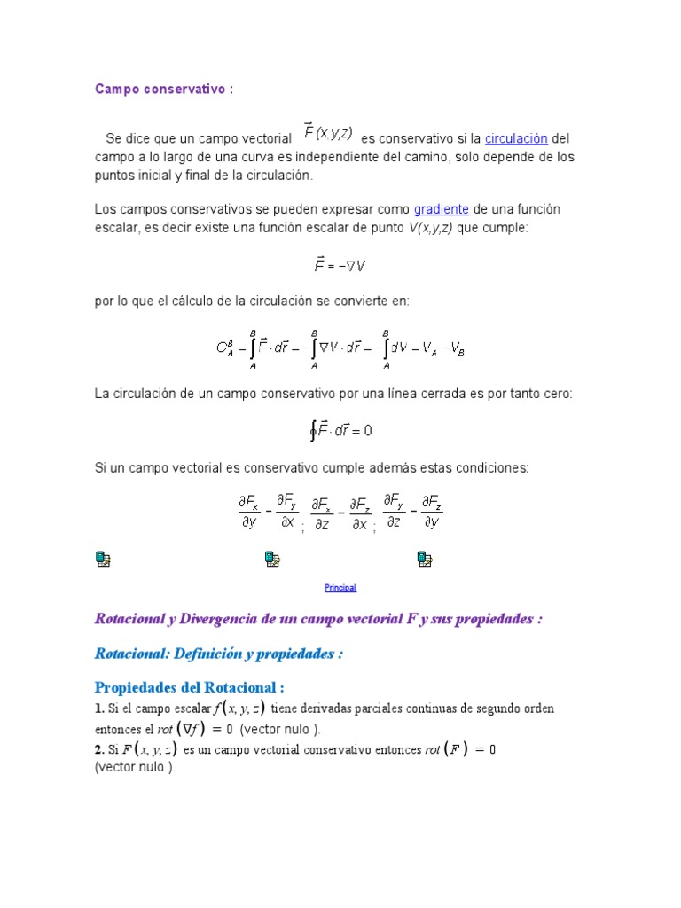 Campo Conservativo | PDF