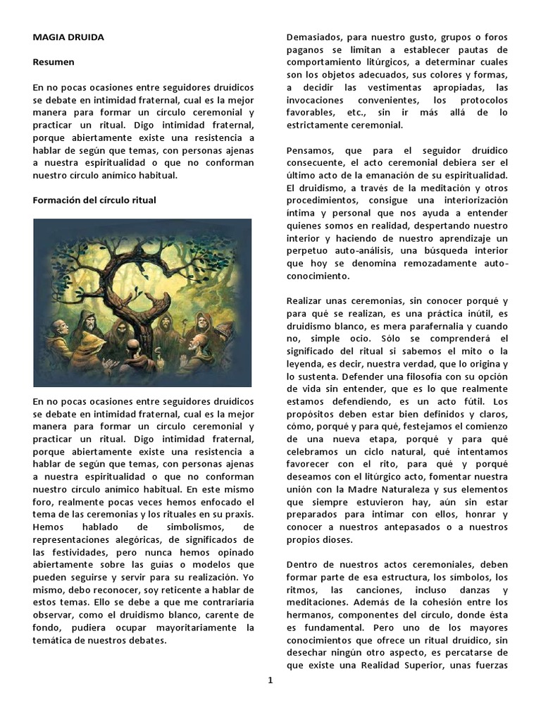 Magia Druida | PDF | druida | Color